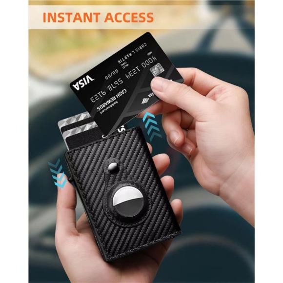 Bags | Airtag Wallet Slim Wallet For Apple Air Tag Smart Wallet With ...